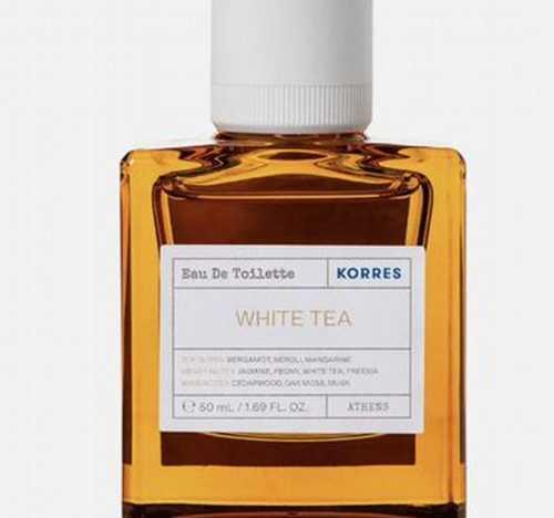 Туалетная вода женская korres white TEA