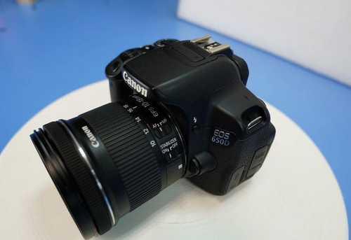 Зеркальный фотоаппарат Canon 650D + с объективом