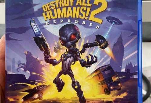 Игра для приставки PS5 / Destroy all humans 2