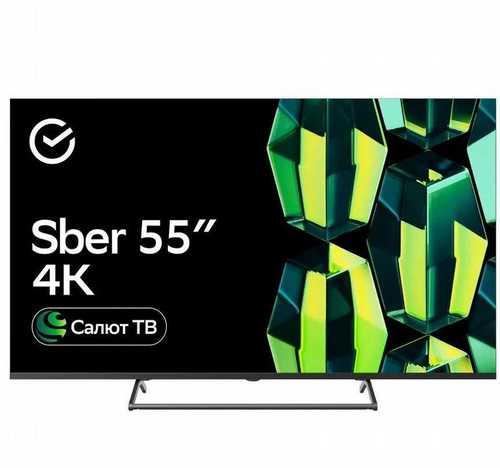 Телевизор 55" Sber SDX-55U4125 (Новый)