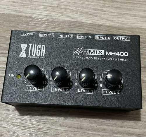 Xtuga mh400 4-канальный микшер