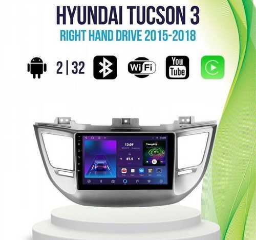 Магнитола Hyundai Tucson 3 55 M series Android