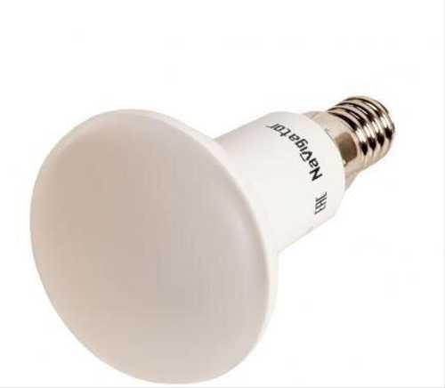 Лампа светодиодная LED 5вт зеркальная E14 R50 бела