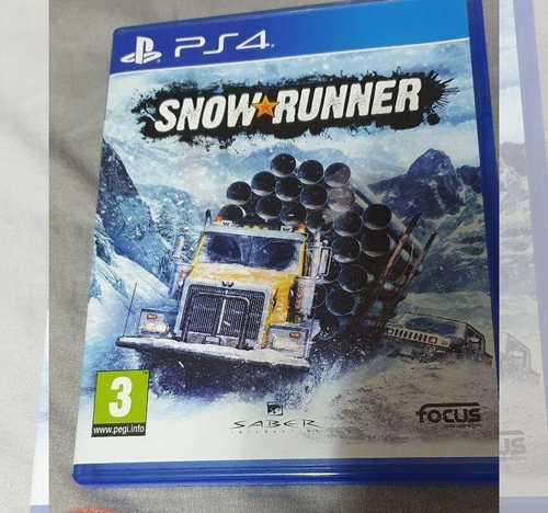 Игры для приставок ps4 Snow Runner