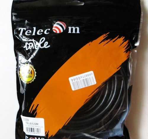 Hdmi кабель 2.0 telecom 7.5 м. новый