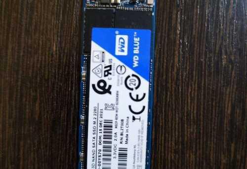SSD M.2 накопитель 500 GB WD Blue WDS500G2B0B