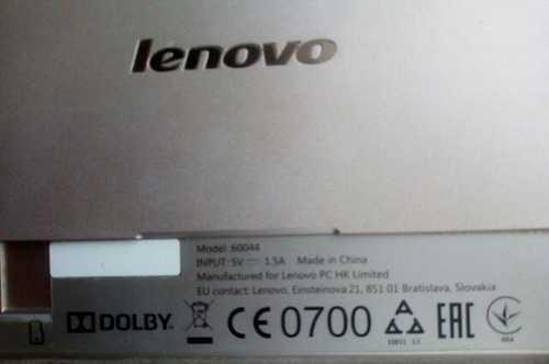 Планшет lenovo model 60044 (Yoga Tablet 8 16Gb)