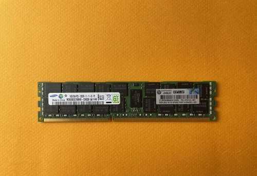 ECC REG DDR3 16GB 1600 MHz 12800R samsung Серверна