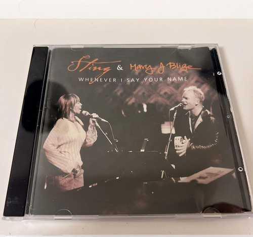 Sting whenever i say your name cd