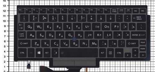 Клавиатура для ноутбука Toshiba Portege Z10t Z15t