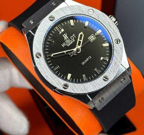 Часы hublot silver