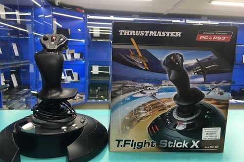 Джойстик Thrustmaster T.Flight Stick X черный