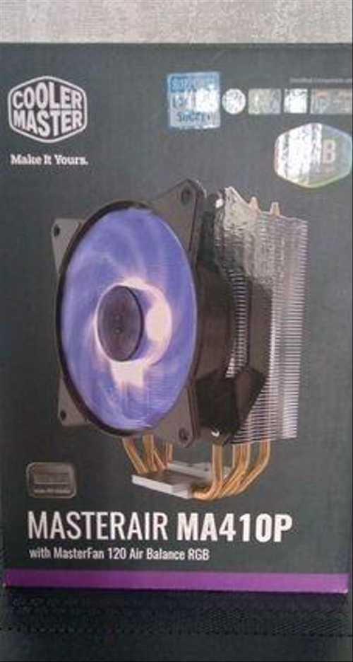Кулер для процессора Cooler master air ma410p