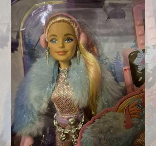 Кукла барби barbie extra fly winter