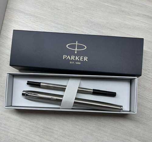 Ручка Parker IM Essential T319 Brushed Metal CT