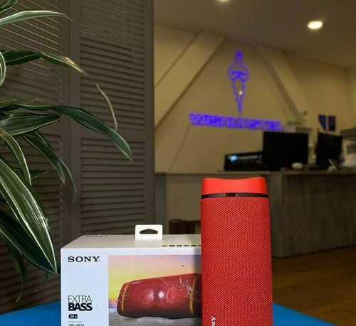 Портативная акустика Sony SRS-XB33 (RU/A) (Красны