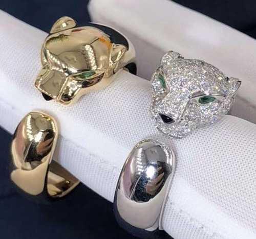 Кольцо Cartier Panthere de Cartier желтое золото 0.0197 мм