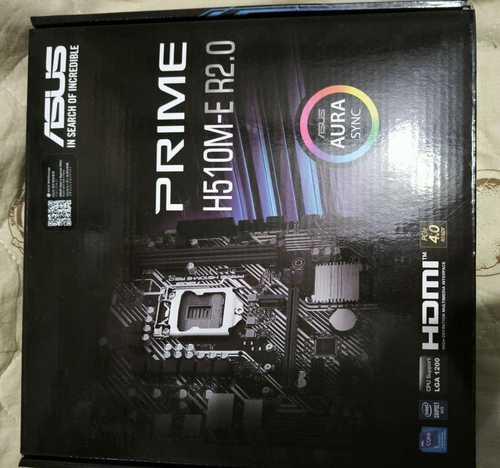 Материнская плата Asus Prime H510M-E R2.0