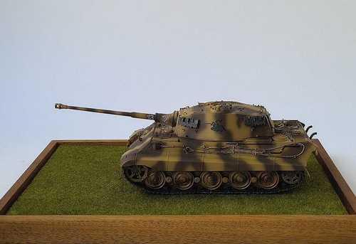 Модель макет немецкий танк Королевский Тигр