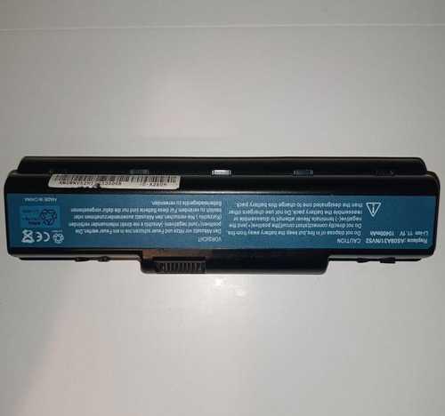 Аккумулятор 10400 mAh для ноутбука acer aspire