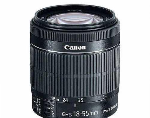 Объектив Canon EF-S 18-55mm f/3.5-5.6 IS STM