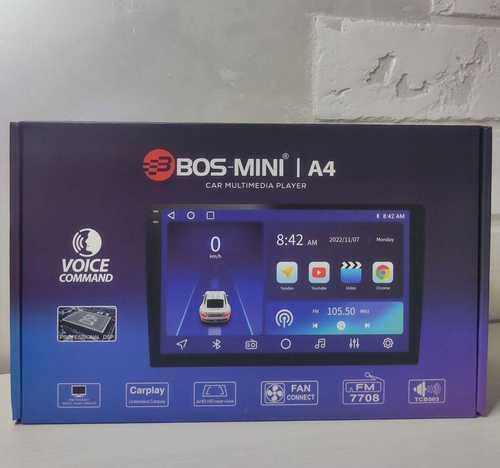 Магнитола андроид BOS-mini A4