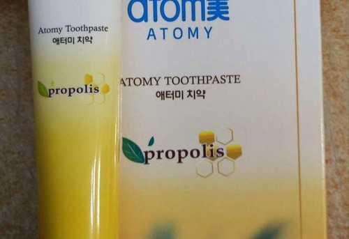 Лечебная Зубная паста с прополисом Корея "Атоми"
