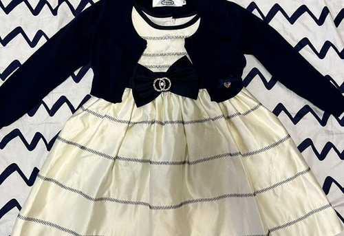 Платье нарядное + фигаро р. 92-98