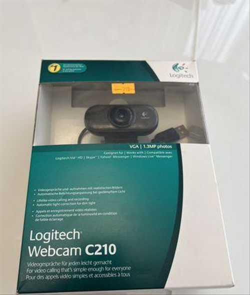 Веб-камера Logitech Webcam C210