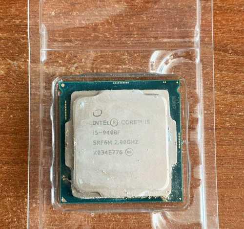 Процессор intel core i5 9400f