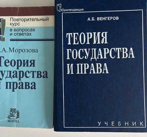 Учебник юриспруденция теория государства и права