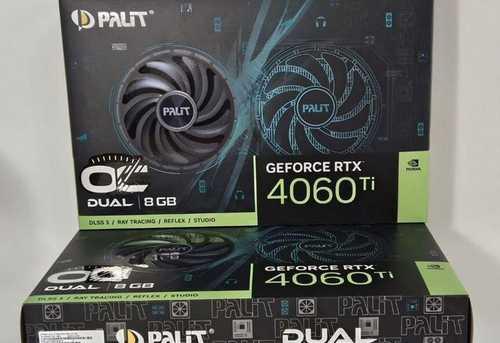 Видеокарта Palit GeForce RTX 4060Ti новая Ситилинк