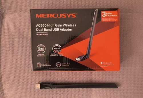 Usb wifi адаптер Mercusys mu6h