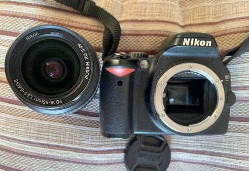 Фотоаппарат Nikon d40 + Объектив 18-55