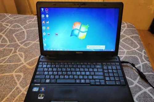 Ноутбук toshiba satellite c670