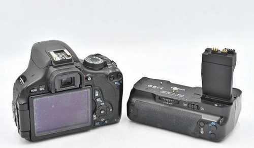 Зеркальный фотоаппарат Canon EOS 600D + BG-E8