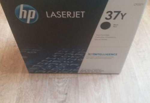 HP CF237Y лазерный картридж оригинал для принтера