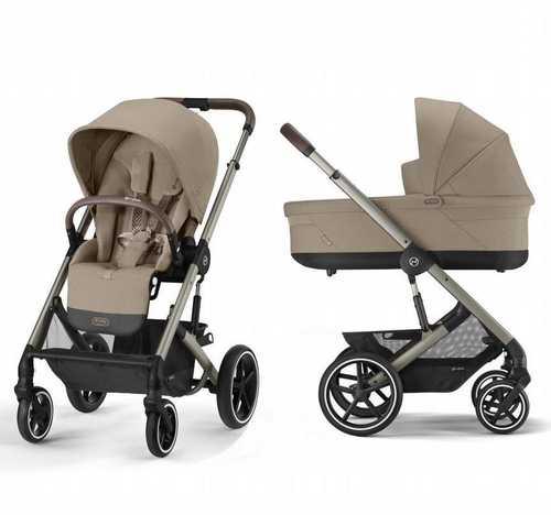 Cybex Balios S Lux 2024 Almond Beige 2в1