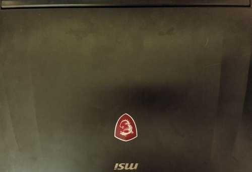 Игровой ноутбук msi ge72 2qe apache pro