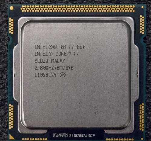 1156 Intel Core i7-860 / 8 потоков до 3.46ghz