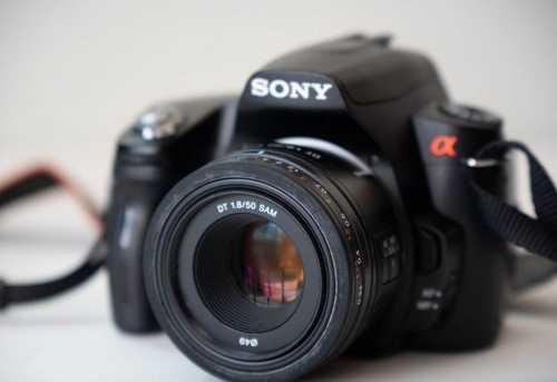 Цифровой фотоаппарат sony Alpha dslr-A390 комплект