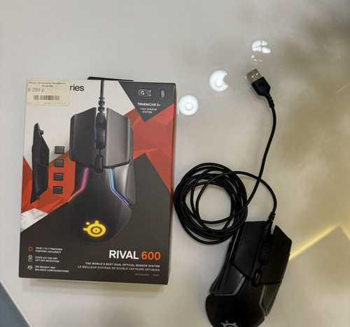 Игровая мышь steelseries rival 600