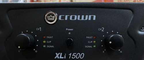 Усилитель мощности Crown XLi 1500 (2 х 450 Вт)
