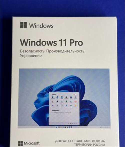 HAV-00185 Windows Pro 11 32-bit/64-bit Russian USB