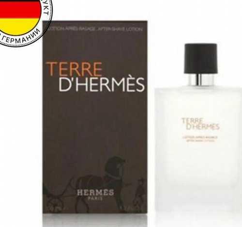 Парфюмированный лосьон после бритья hermes Terre d'Hermes Aftershave 100 мл