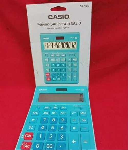 Калькулятор бухгалтерский casio GR-12С