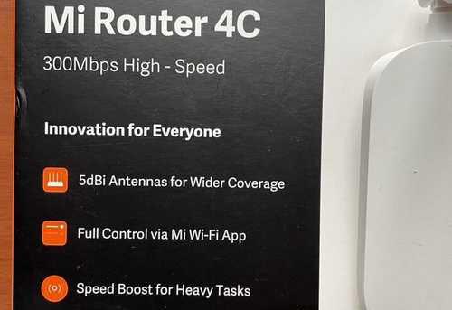 Wi-Fi маршрузтизатор Mi Router 4C
