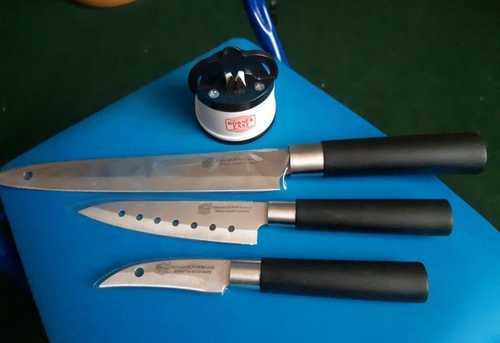 Набор ножей с ножеточкой Borner