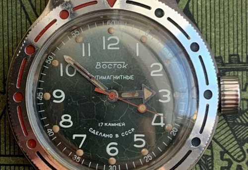 Часы восток амфибия антимагнитные СССР