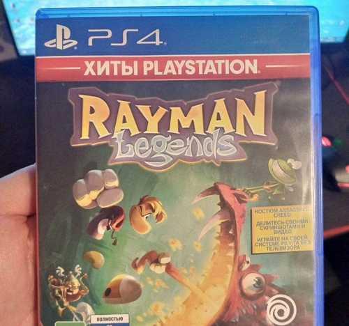 Rayman legends ps4 диск на русском